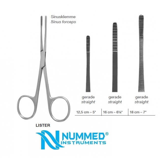 Lister (Sinus) Forceps